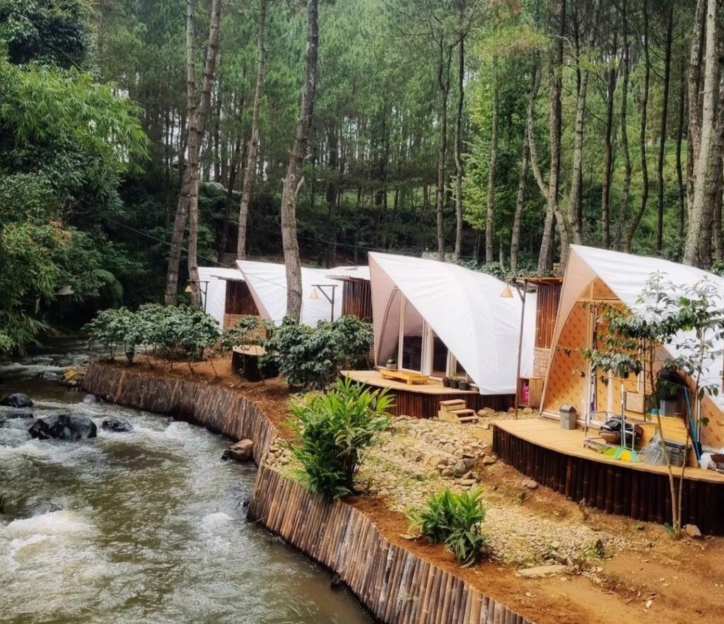 5 Tempat Glamping di Pangalengan Kab.Bandung Jawa Barat - Madingmu